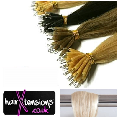 Nano Tip Hair Extensions | 100% Human Hair Extensions | HairXtensions.co.uk